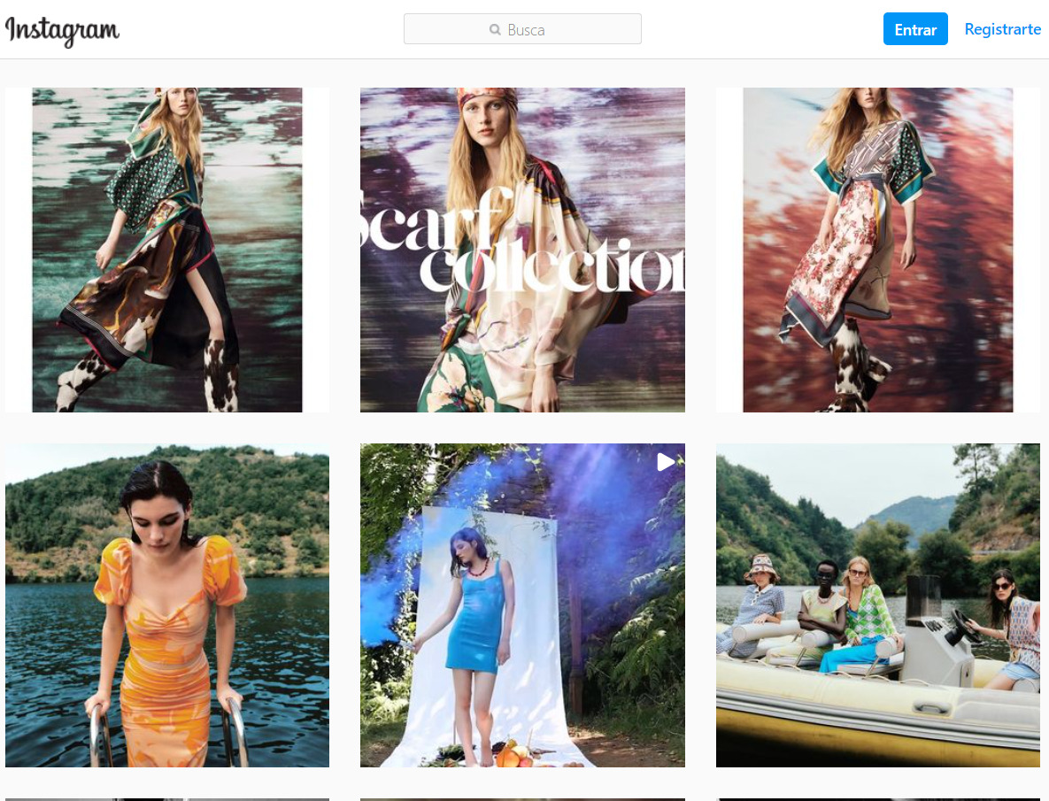 Zara tiene más seguidores en Instagram que en Facebook, Twitter y Tik ...