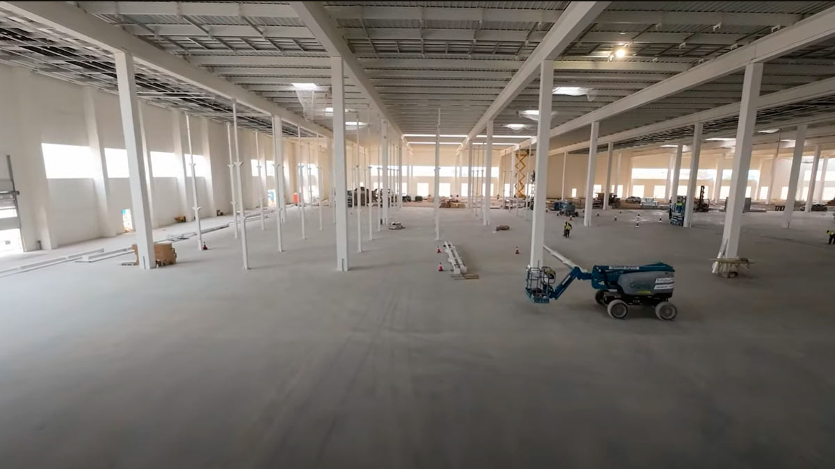 Vídeo: Así avanza el nuevo centro logístico de Inditex en Aragón, el ...