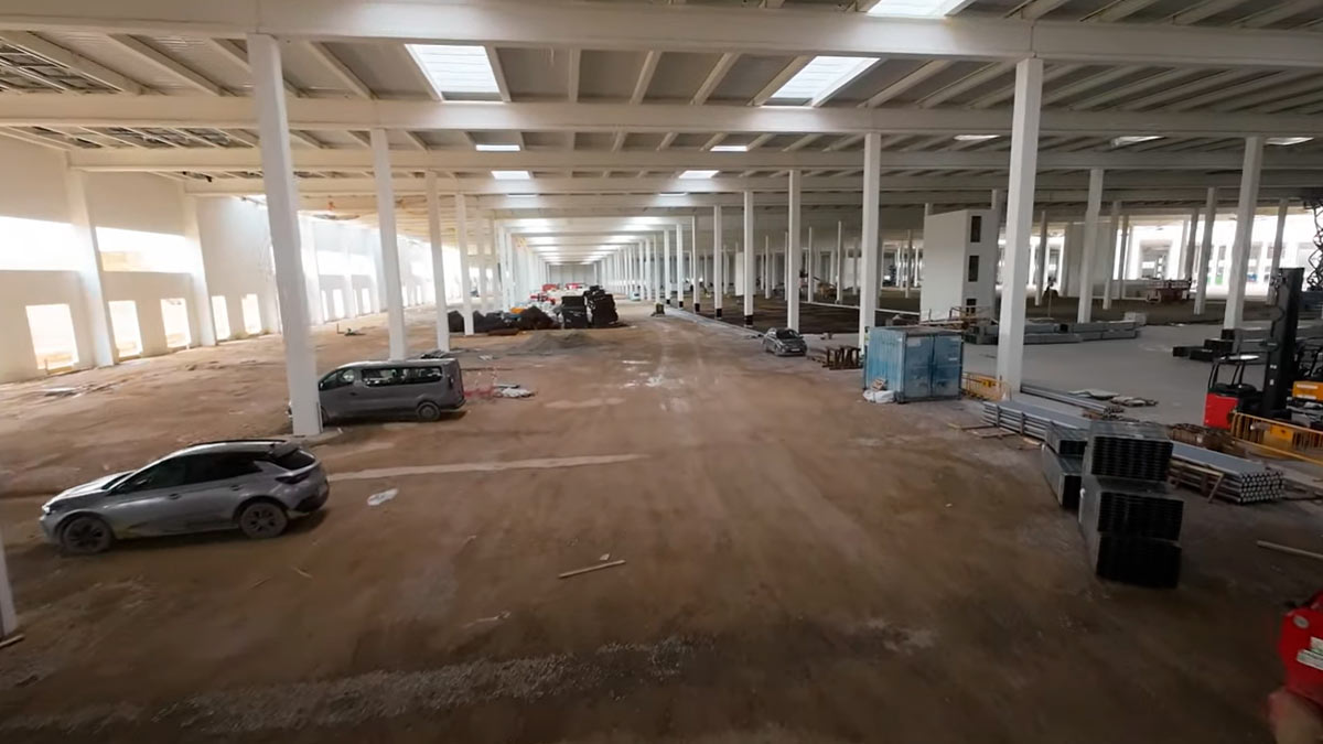 Vídeo: Así avanza el nuevo centro logístico de Inditex en Aragón, el ...