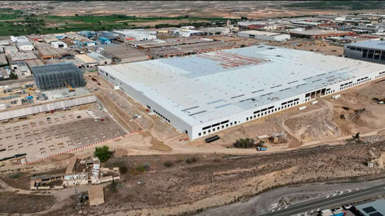 Vídeo: Así avanza el nuevo centro logístico de Inditex en Aragón, el ...