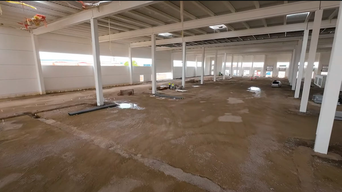 Vídeo: Así avanza el nuevo centro logístico de Inditex en Aragón, el ...