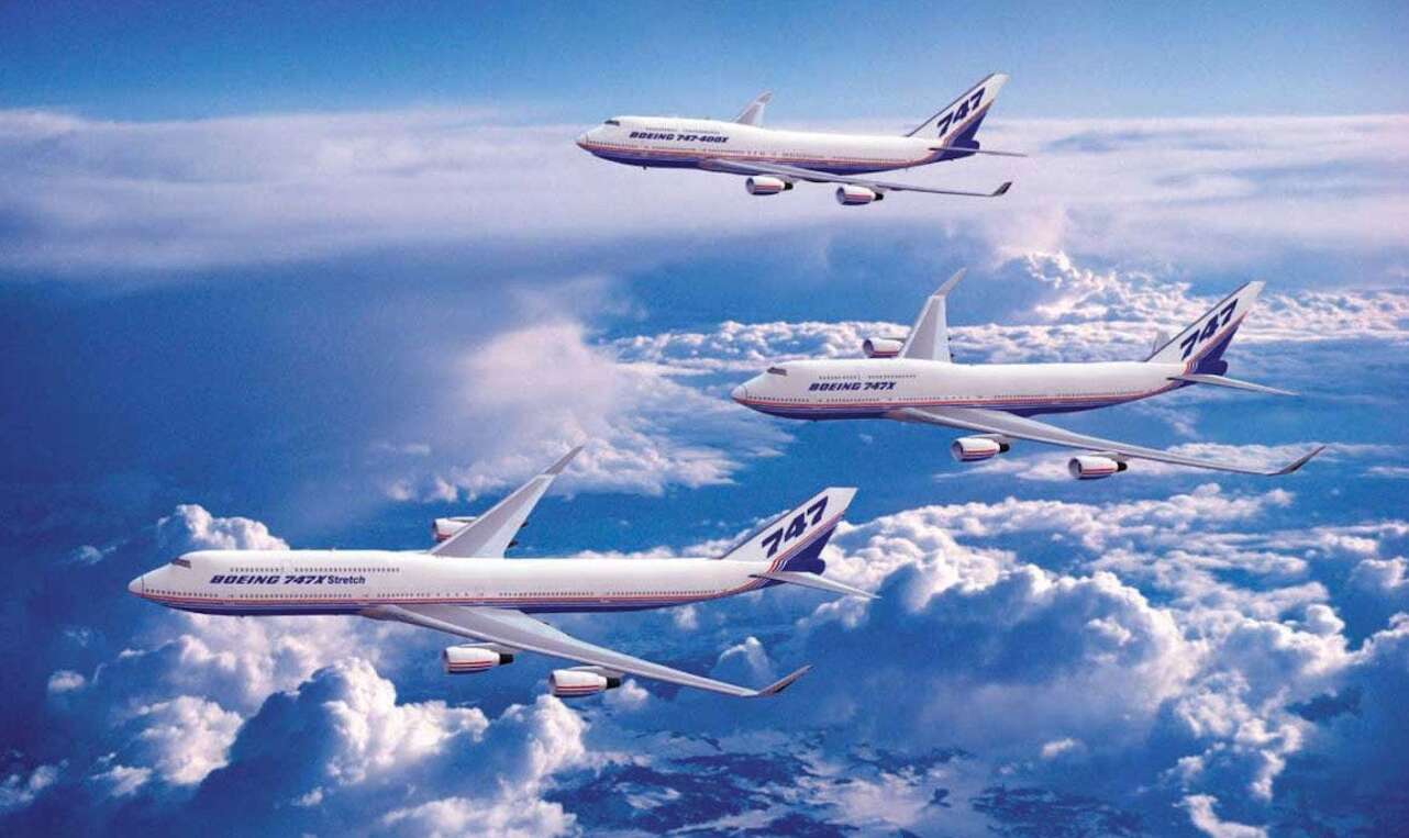 Cuando Boeing soñó con un B747 más grande que nunca