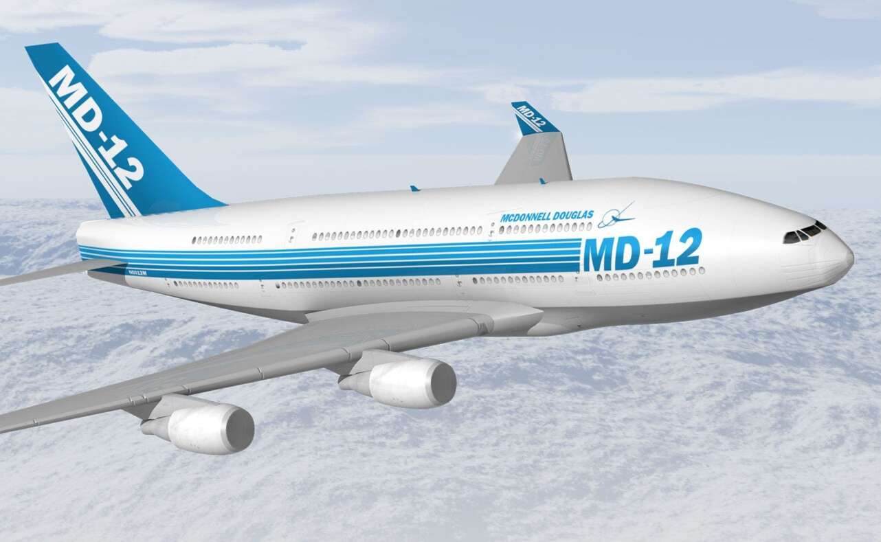 MD-12: el avión que casi pulveriza el proyecto del A380