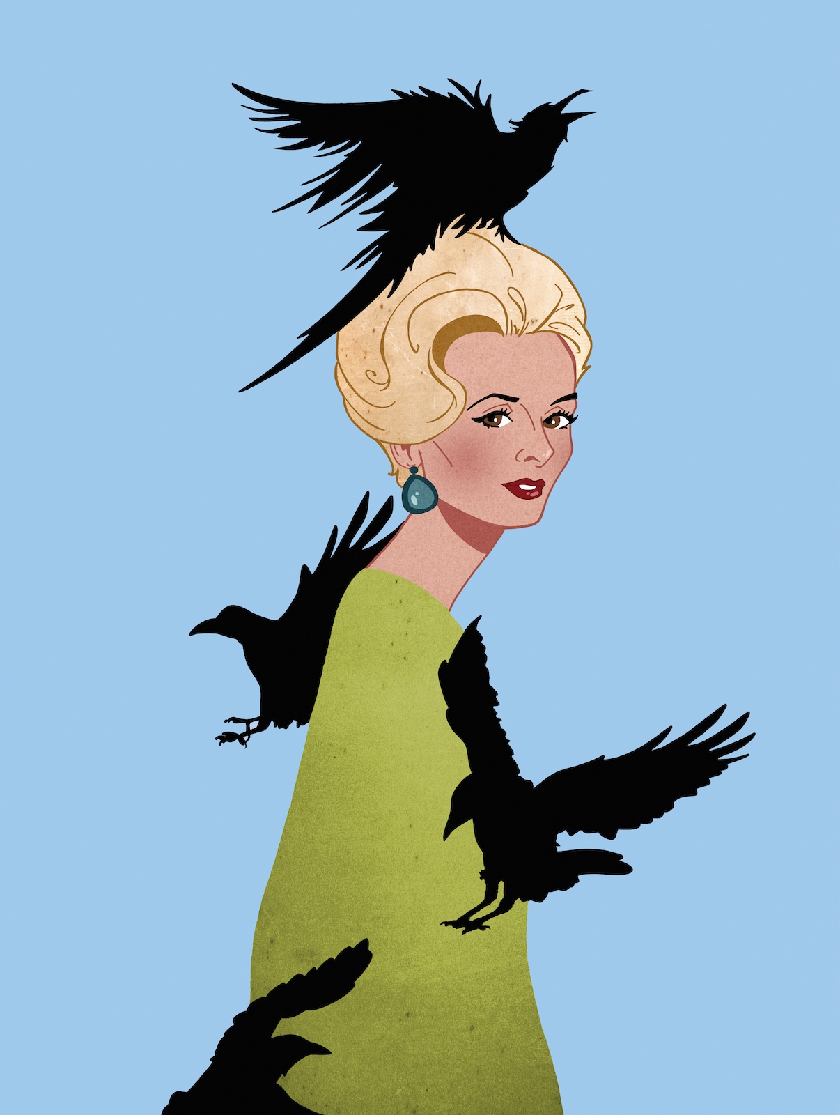 ‘El enemigo de las rubias’: un homenaje (ilustrado) a Hitchcock - Tendencias Hoy