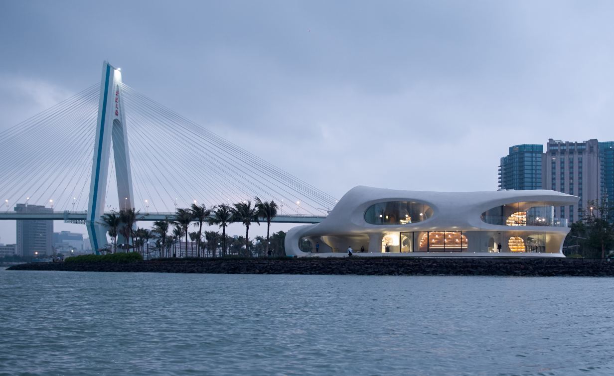 Así es la fantástica biblioteca Cloudscape de Haikou que no tiene ...