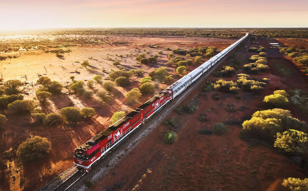 Cinco viajes épicos en tren por las soledades de Australia