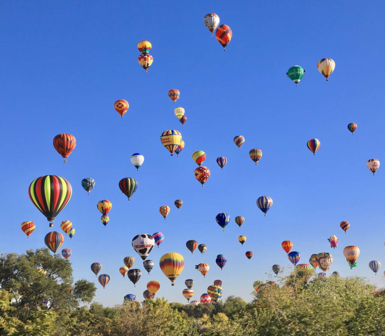 El cielo estalla de colores en el mayor festival de globos del mundo ...