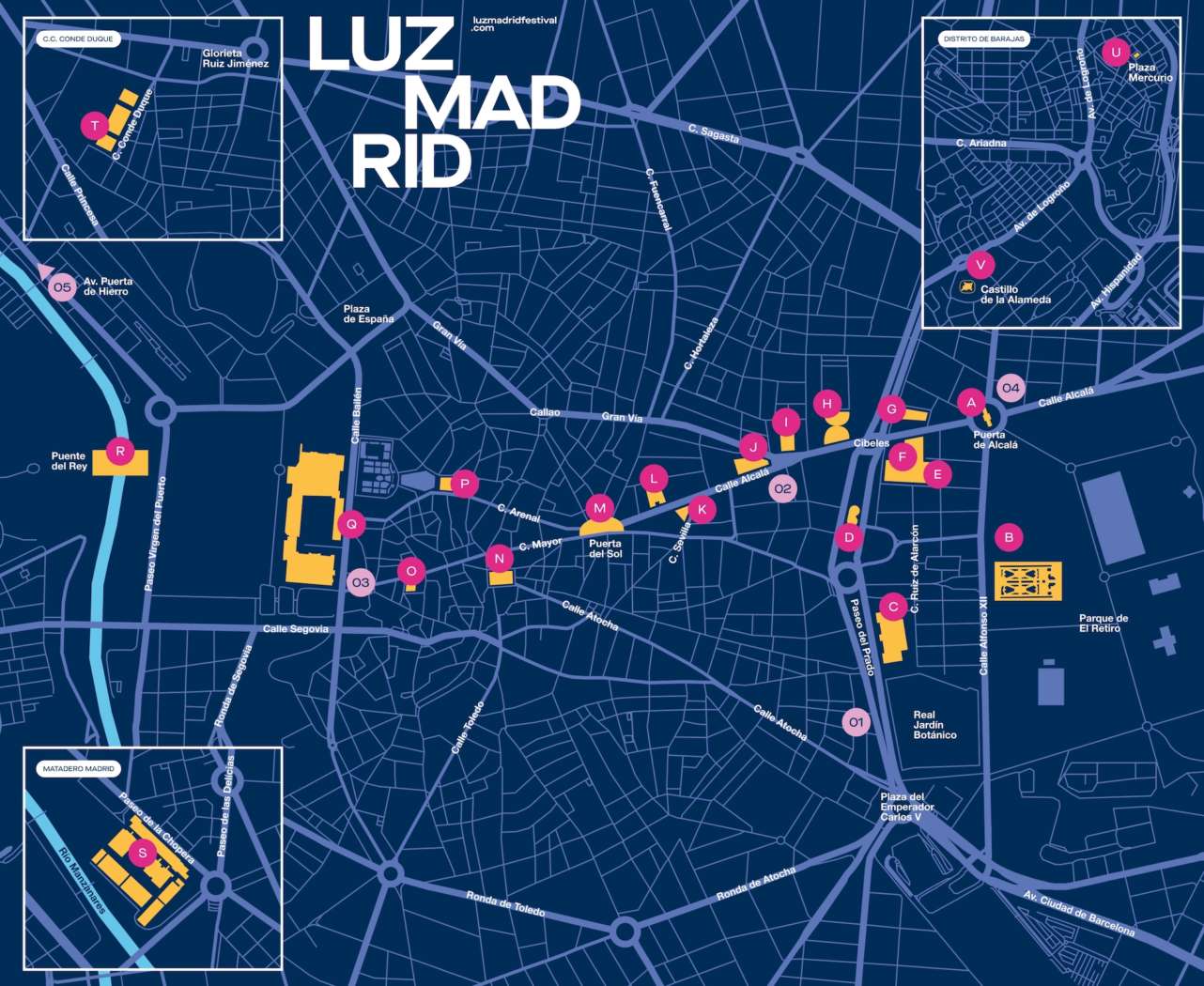 Madrid celebra el primer festival LuzMadrid: esto es todo lo que hay ...