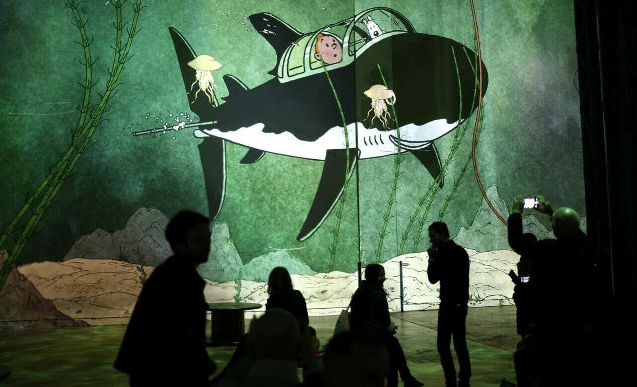 De Madrid a París con Tintín - Tendencias Hoy