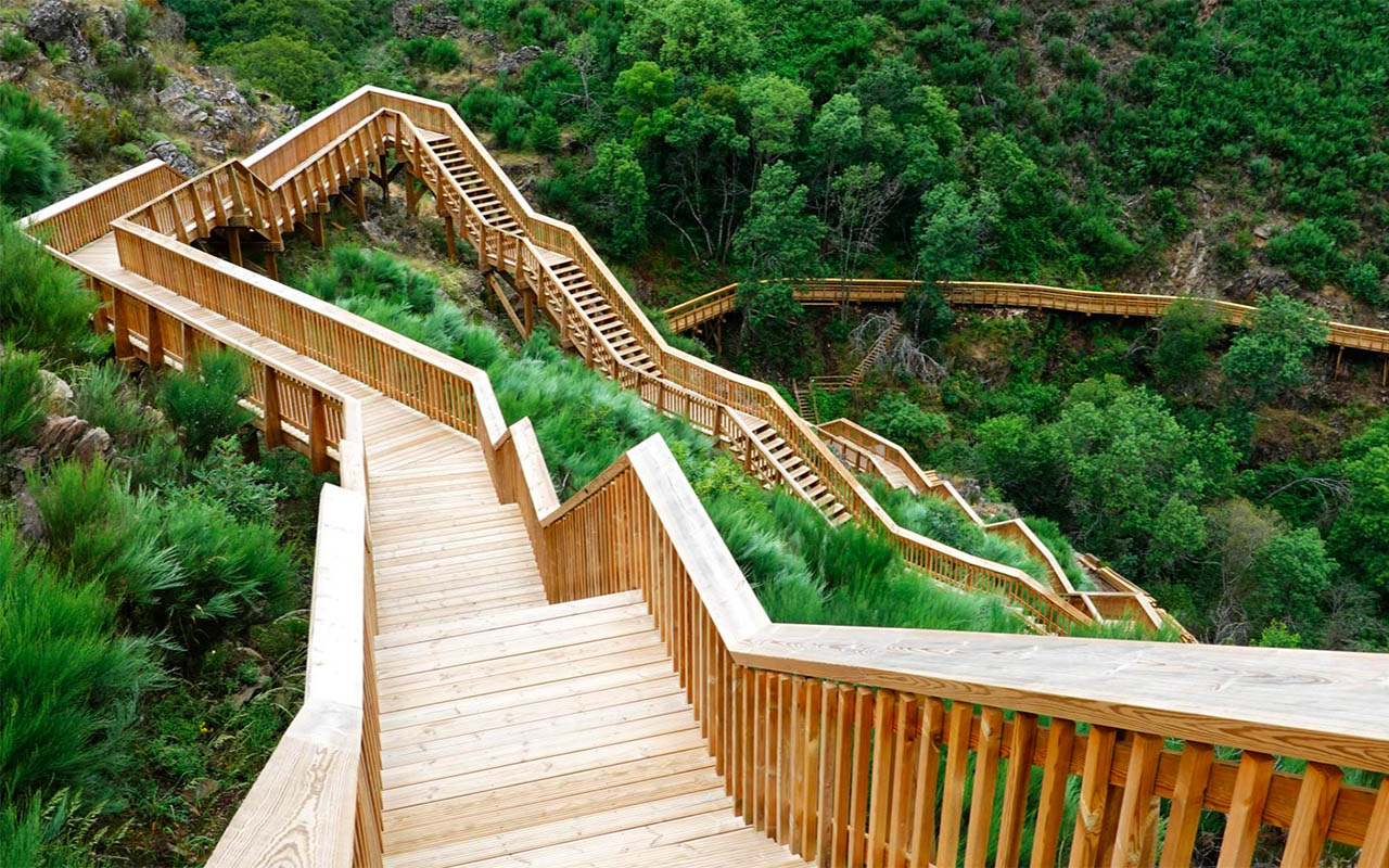 Pasarelas del Mondego, una ruta fascinante a poca distancia de Salamanca