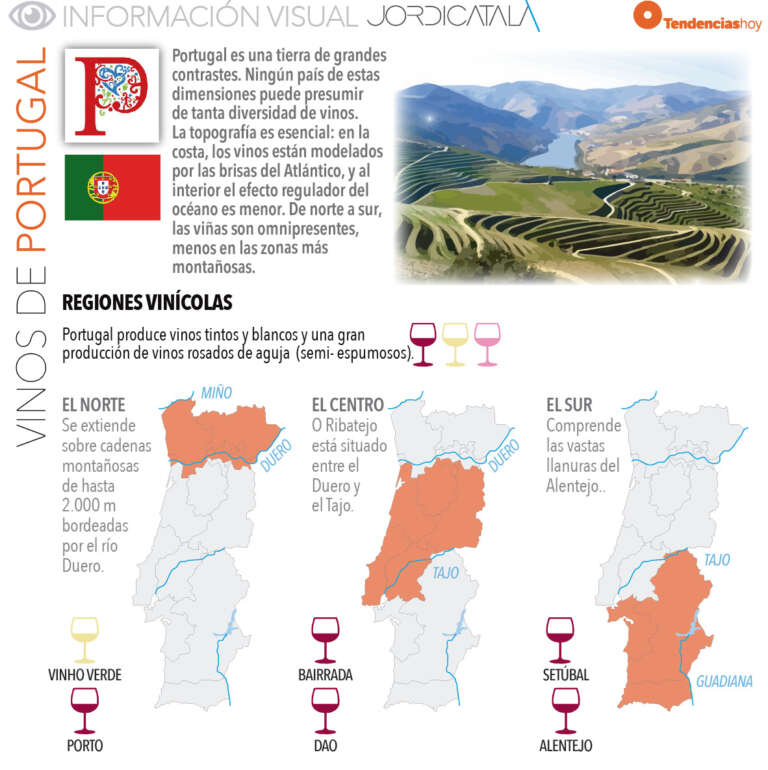 Un viaje a Portugal a través de sus vinos