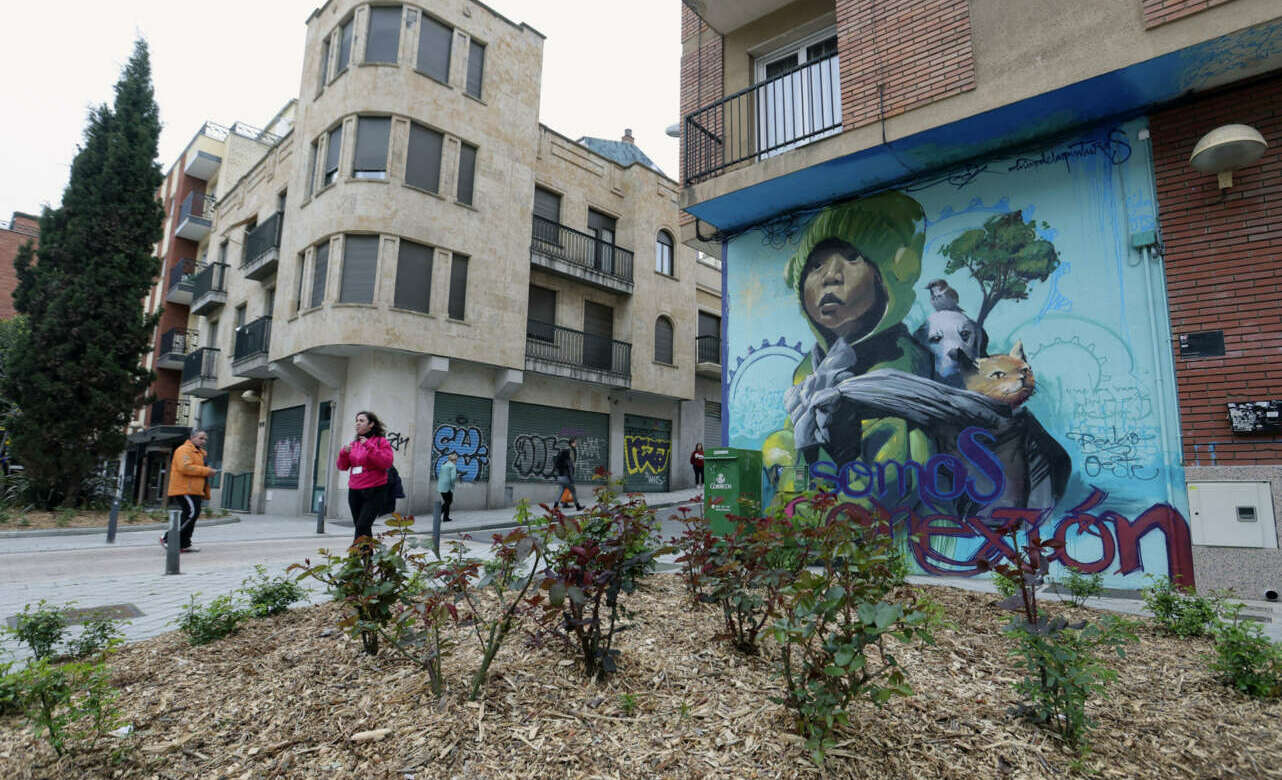 Barrio del Oeste, la meca del arte urbano en Salamanca