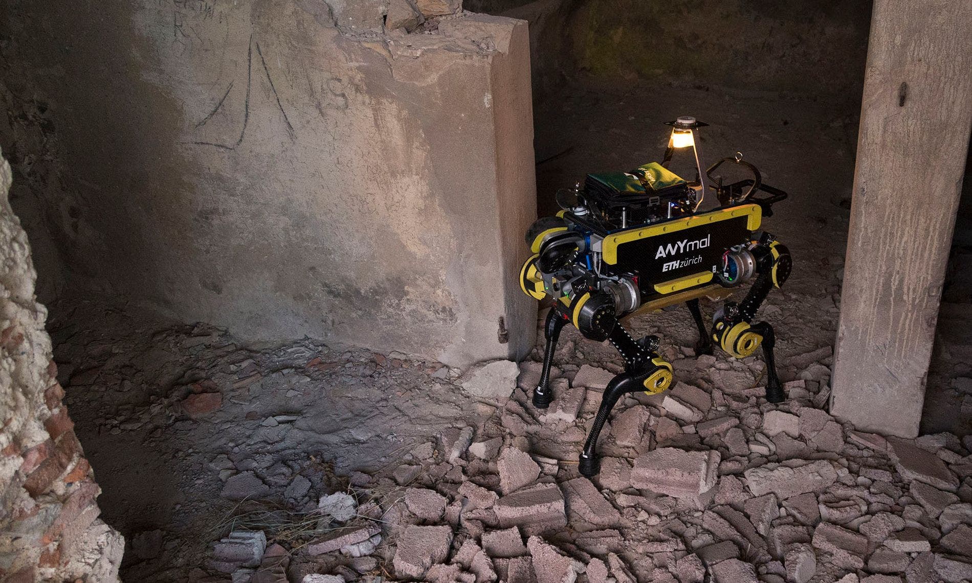 Un 'perro robot' para tareas de búsqueda y rescate