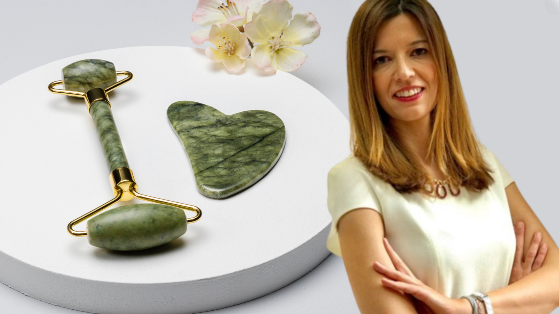 La dermatóloga Ana Molina desmonta el mito del rodillo de jade